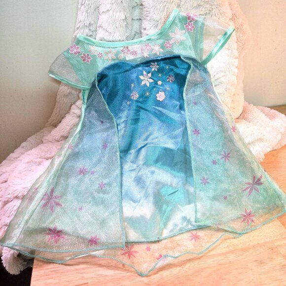 Build-A-Bear | Toys | Build A Bear Disney Elsa Dress Frozen Green ...